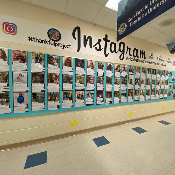 Instagram Summer Vacation Class Bulletin Board Classroom Decoration - Etsy