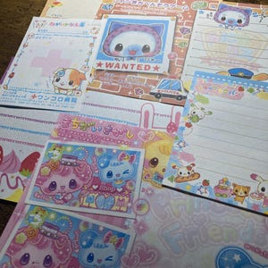 Rare 71-piece Kawaii trend Mix Themed Japanese Sticker Flake Pack by ...