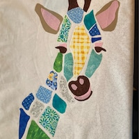 Giraffe Applique Pattern: Jill the Gentle Giant Quilt Block (PDF ...