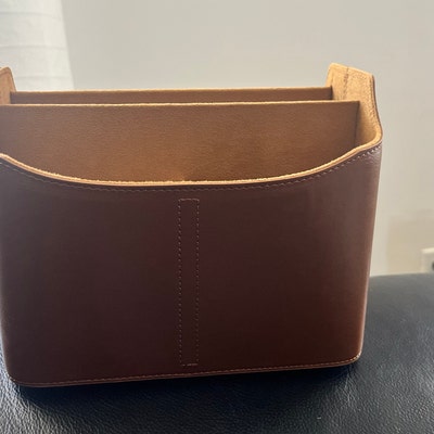 Personalized Leather Remote Caddy, Desk Organizer, Remote Control ...