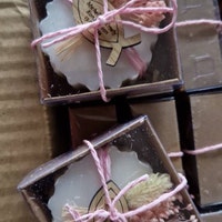 Handmade Baptism Scented Soap Favors, First Communion Soap Favors, Baby ...