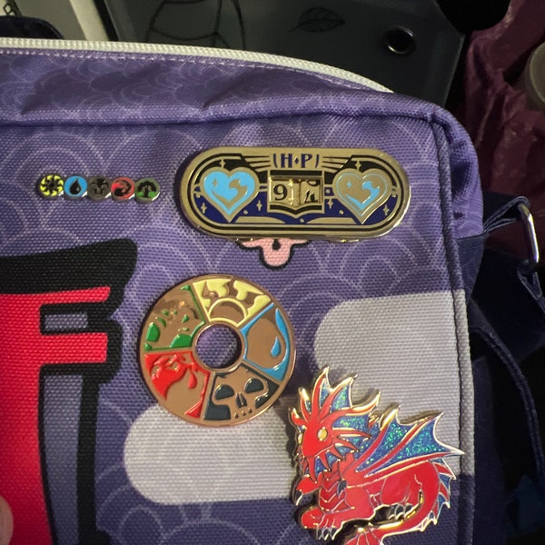 Treasure Chest Token - D&D / RPG Playable Enamel Sliding Pin - Etsy