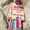 Slappy Valentine's Day Slap Bracelets *assembled & Personalized* - Etsy