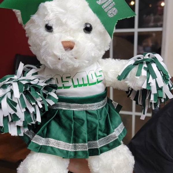 Personalized Cheerleading Plush Bear, Custom All-star Cheer Bears ...