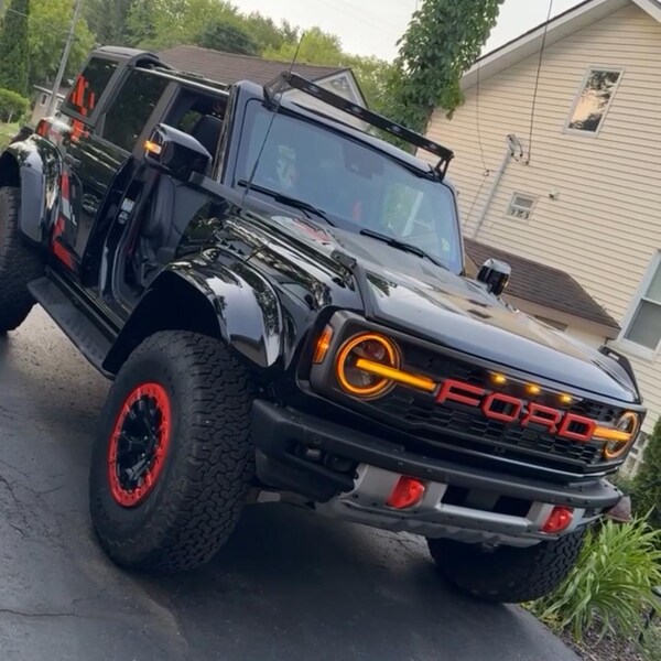 Raptor Emblem Inserts - Fits 2022-2026 Bronco Raptor - Kits Vary - Etsy