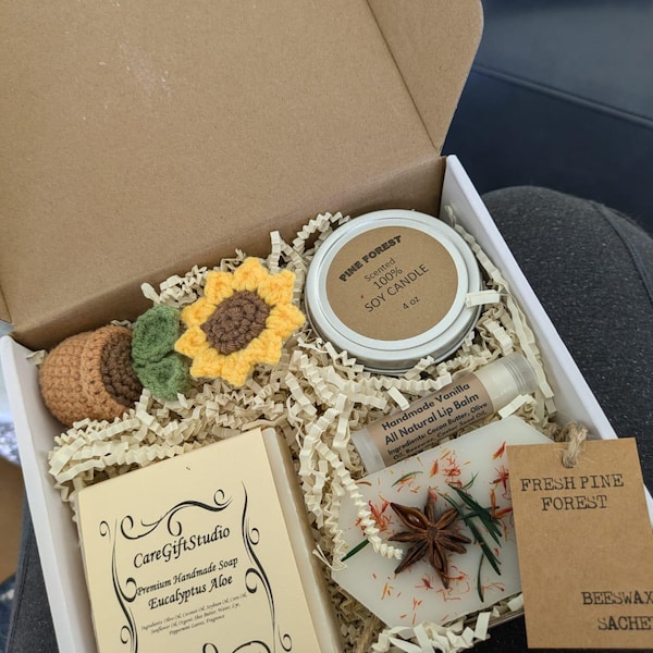 Thinking of You Box, Hug in A Box, Encouragement Gift, Mom Gift Set ...