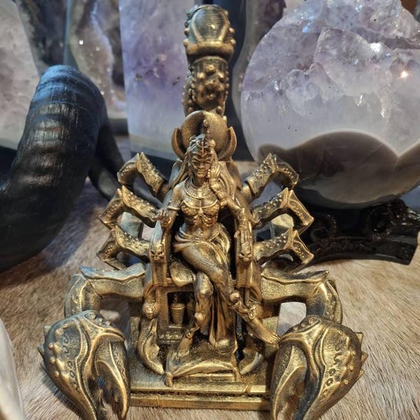 LILITH - Ishtar - Inanna - Statue Decoration - Historically Accurate ...
