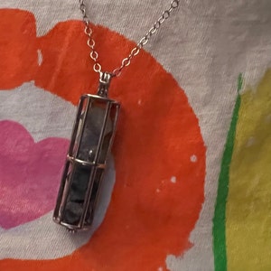 Ruby Necklace, Ruby Triangle Shaped Necklace, Gemstone Bar Necklace ...