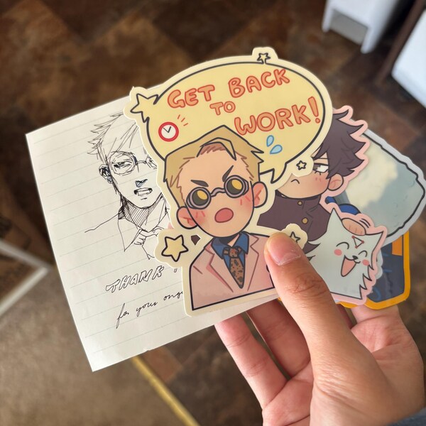 Get to Work Sticker! - Etsy