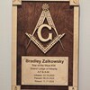 Masonic Past Master Plaque - Custom Wood Engraved - Etsy