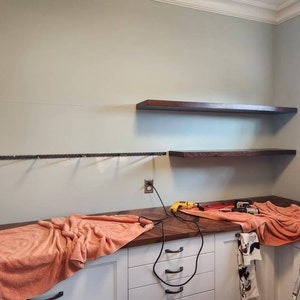 HEAVY-DUTY Floating Shelves, Rustic Shelf, Kitchen Shelves - Etsy