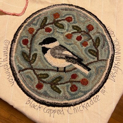 Morse Code, a Mill Dyed Wool for Rug Hooking and Appliqué, W556 ...