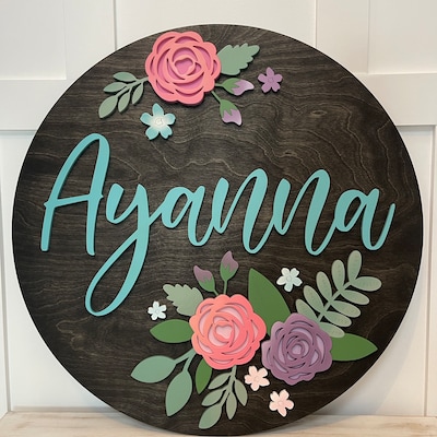 Angie Latrice Florals SVG FILE - Etsy