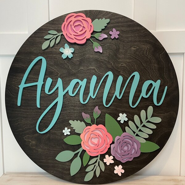 Kinsley Skye Floral SVG FILE - Etsy