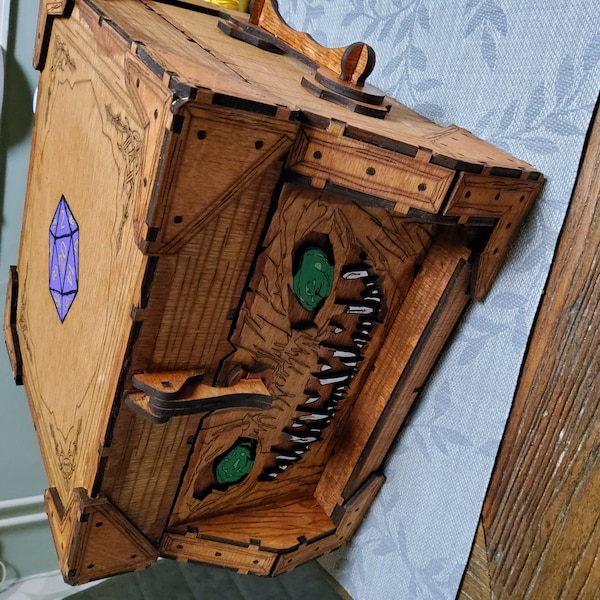 Mimic Chest Laser Cut Files: SVG, PDF, CDR (digital Product) - Etsy