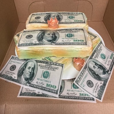 Edible Money 100 Dollar Bill 4 Edible US Money 100 Bill - Etsy