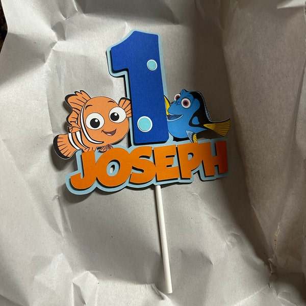Finding Nemo Cake Topper - Etsy