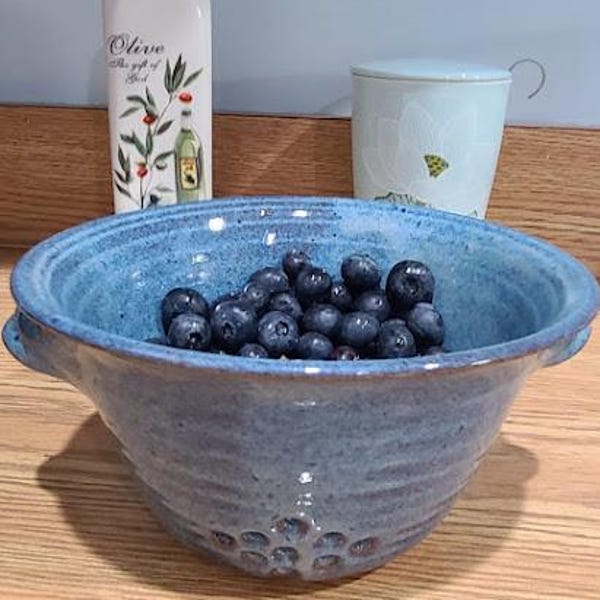 Functional Ceramic Colander - Etsy