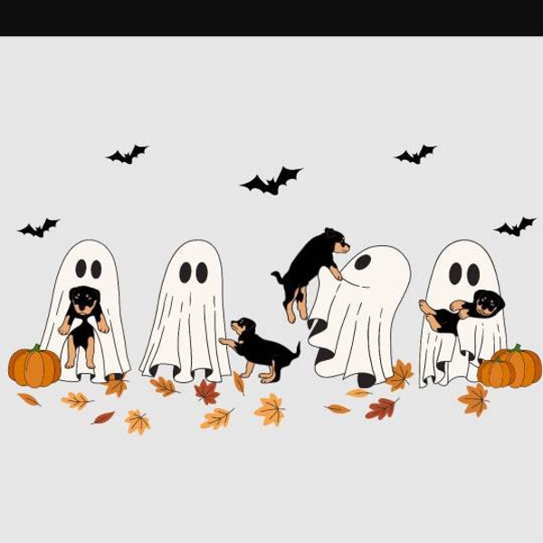 Digital Ghost Dog Png, Halloween Dog Png, Digital Halloween Png, Cute ...