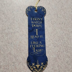 Smut Bookmark Funny Bookmark Book Accessory Bookish Gift Spicy Bookmark ...