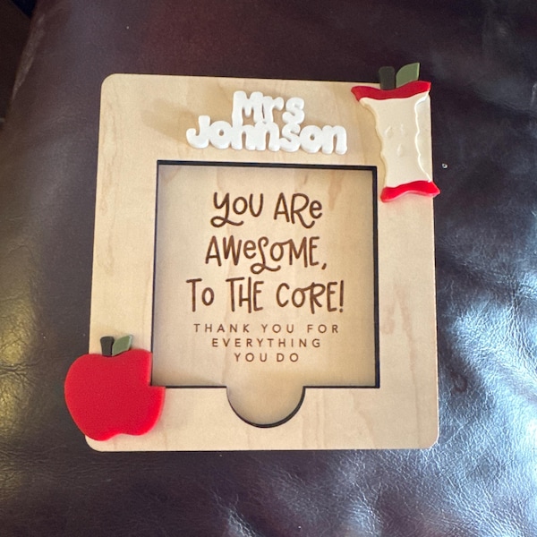 Teacher Gift | Note Pad Holder | Teacher Appreciation Week | Custom ...