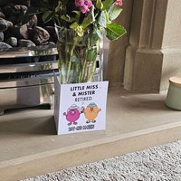 Little Miss... & Mister Golden Wedding Anniversary Card Anniversary ...