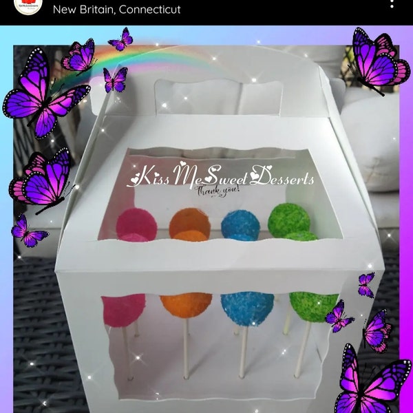 Cake Pop Box - Etsy