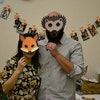 WOODLAND ANIMALS Photo Booth Masks and Party Props Printable - Etsy