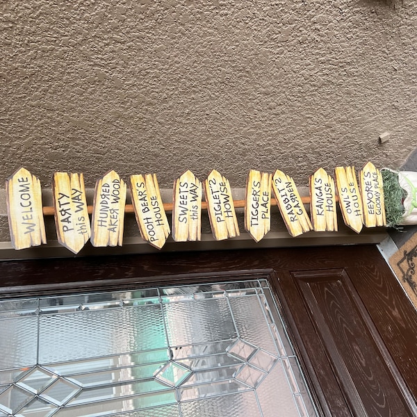 DOWNLOADABLE! Eleven (11) Direction Arrow Signs 10x4 Inches / Classic ...