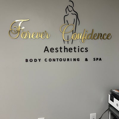 Custom Office Signs, Reception Sign, Business Logo, Custom Laser Cut ...