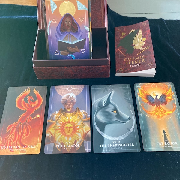 Forgotten Legend Tarot * Indie Tarot Deck * Divination Deck * Self ...