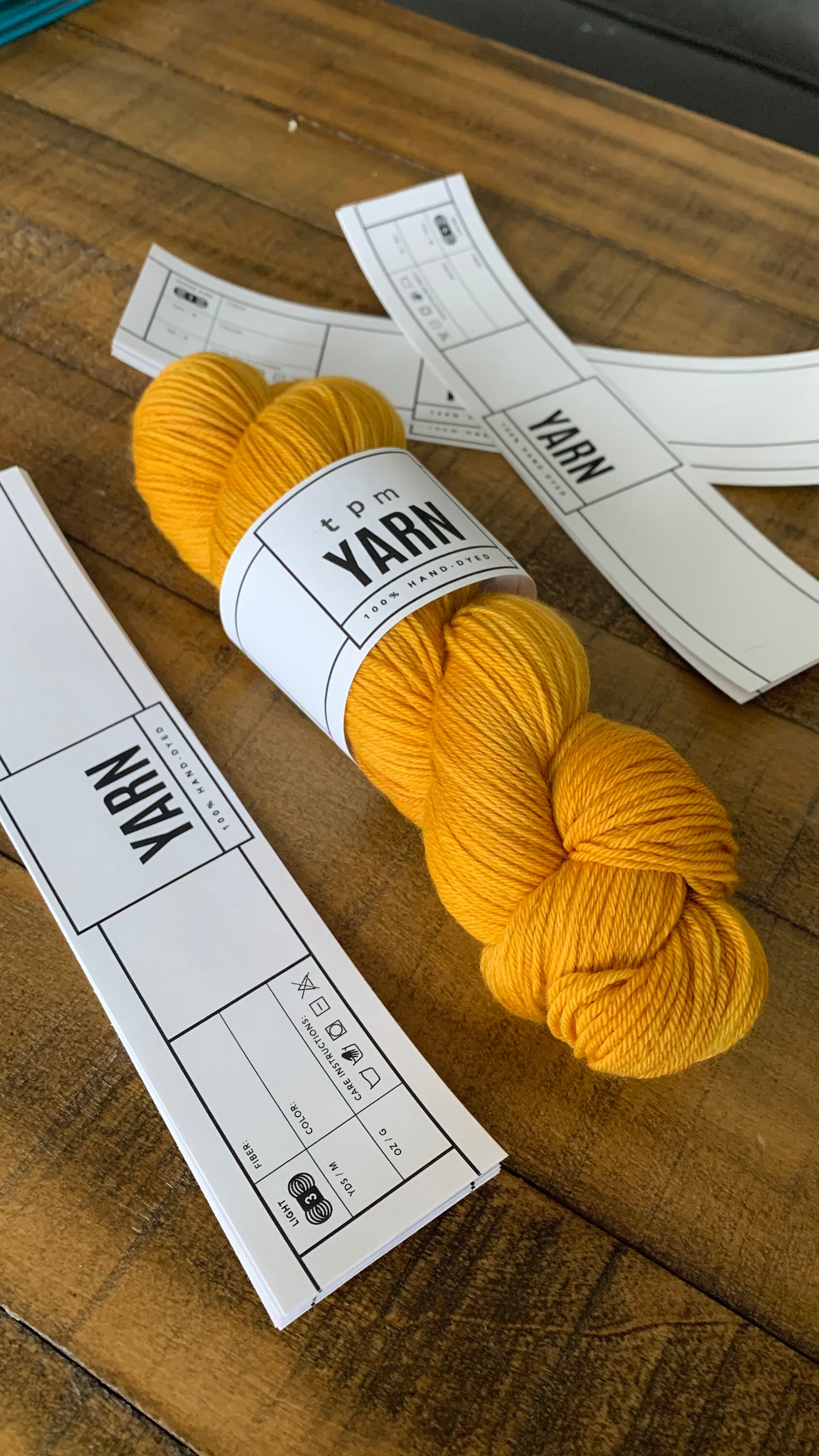 PRINTABLE BUNDLE - Yarn Tags & Labels - Digiral PDF - Wrap labels for ...