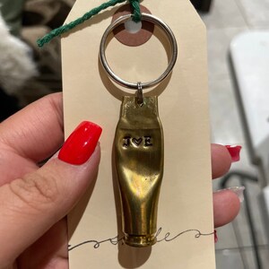 Bullet Keychain Hand Stamped Personalized Bullet Keychain | Etsy