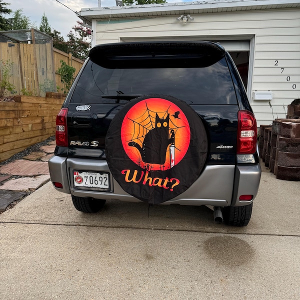 Angry Rubber Duck Spare Tire Cover: "duck Around and Find Out" – A ...