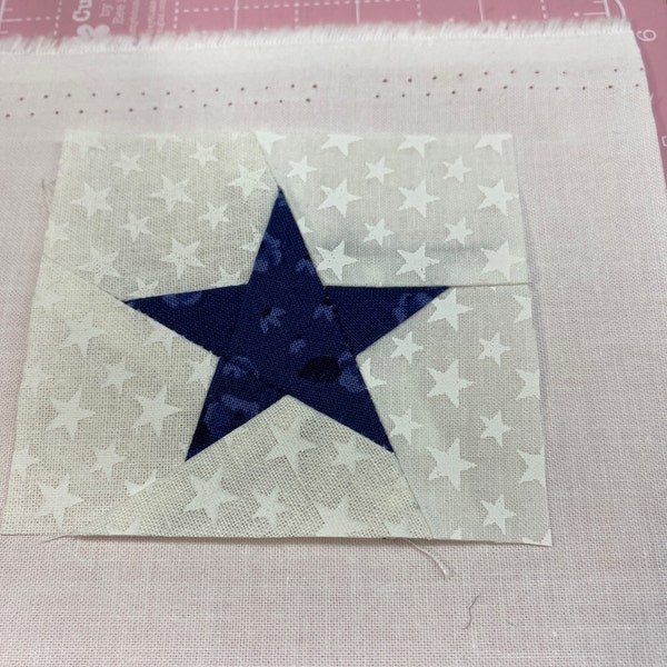 Nighttime Sky Quilt Pattern, Star Quilt Pattern, Patchwork Squares ...