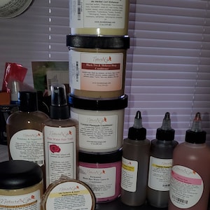 Black Castor Oil & Chebe Hair Cream chebe Powder, Chad, Molasses ...
