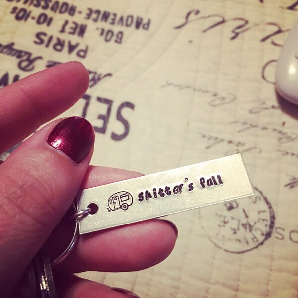Sh.tter's Full Camper Keychain - Camper Keychain - Camping Keychain ...