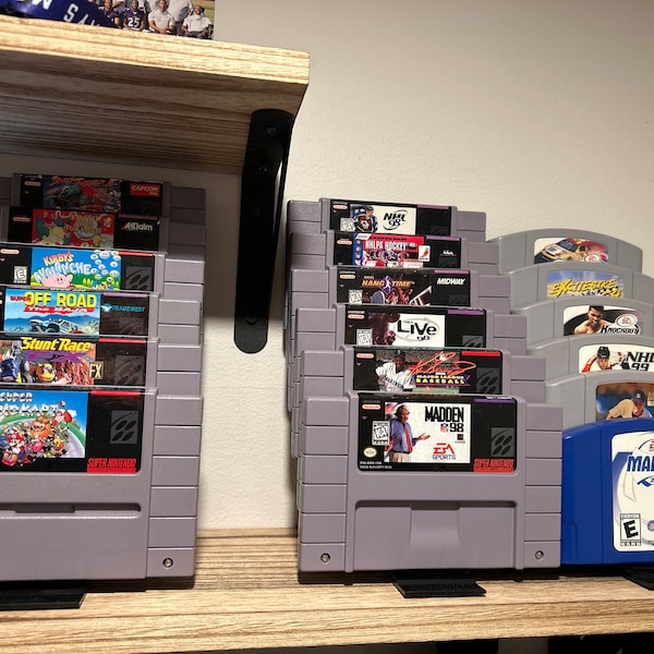 40-pack of Retro Game Stands displays 240 Games - Etsy