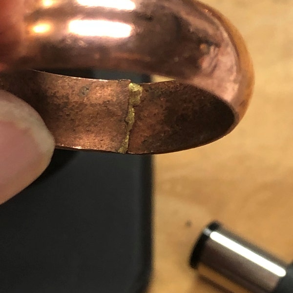 Set of 2 Kitchen Magnets, Kitchen Decor, Copper Magnets, Copper Comal ...