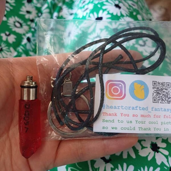 Star Wars Lightsaber Kyber Crystal 100 % Handcrafted Glowing Replica ...