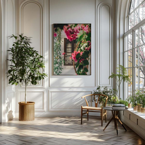 Japandi Entryway Wall Art Mockup, Minimalist Hall Frame Mockup for ...