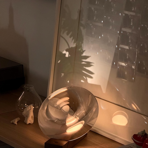 Modern LED Table Lamp With Warm Light - Minimalist Desk Light，bedroom ...