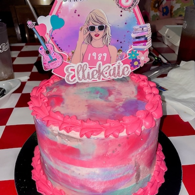 Squish-mallow Inspired Cake Topper - Etsy