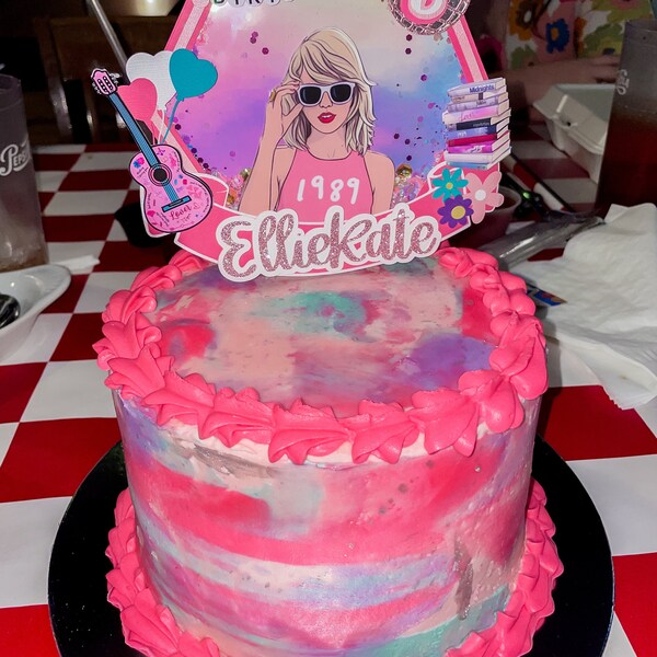 Swiftie Cake Topper - Etsy