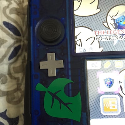 Leaf Vinyl Decal Animal Crossing Vinyl Decal, Gamer Gift, Car Decal ...