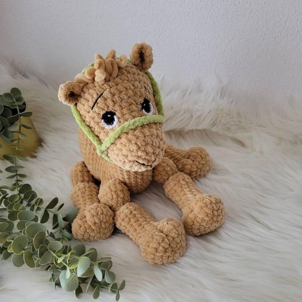 LOW SEW Camel Crochet Pattern Camel Amigurumi Pattern DIY Crochet ...