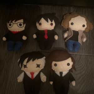 Choose Your Pocket Plush Gerard Way - Etsy