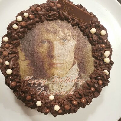 Outlander Edible Cake Topper Jamie Fraser - Etsy UK