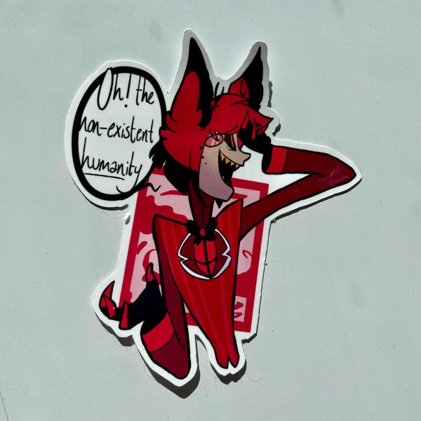 "Hazbin Hotel - ""Not A Devil"" POSTER PRINT [22x28cm] - Etsy.de