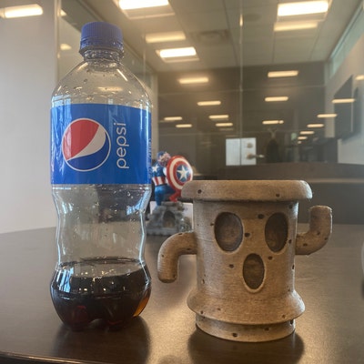 3D Printed Hand-painted Gyroid Lloid Succulent Planter Vase Inspired by ...